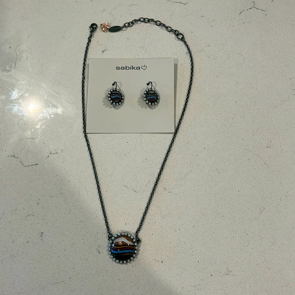 Sabika | Jewelry | Sabika Necklace And Earrings | Poshmark
